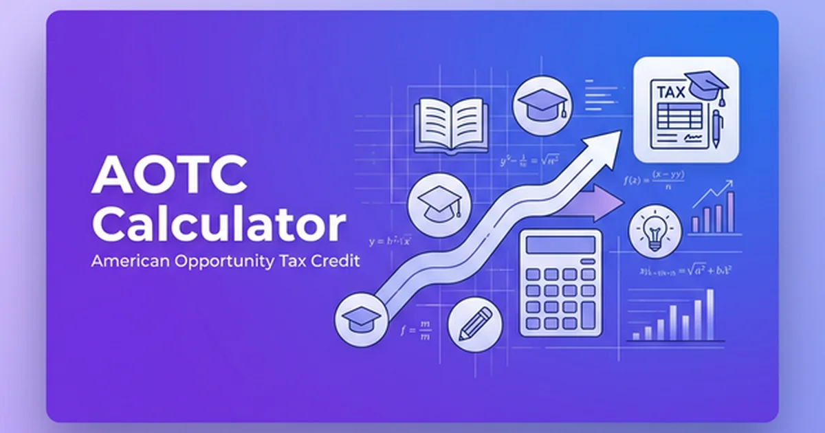 American Opportunity Tax Credit (AOTC) Calculator