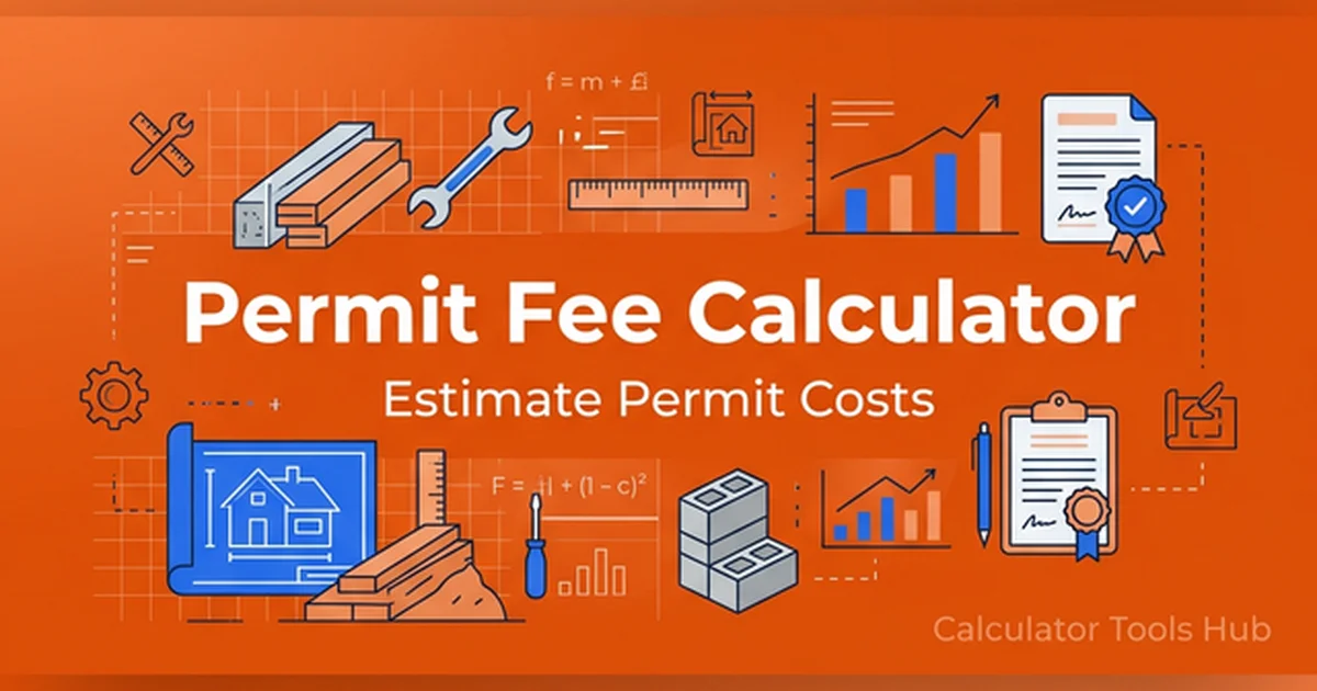 Construction Permit Fee Calculator | Estimate Permit Costs