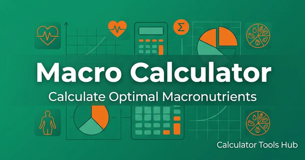 Macro Calculator: Find Your Ideal Daily Macros