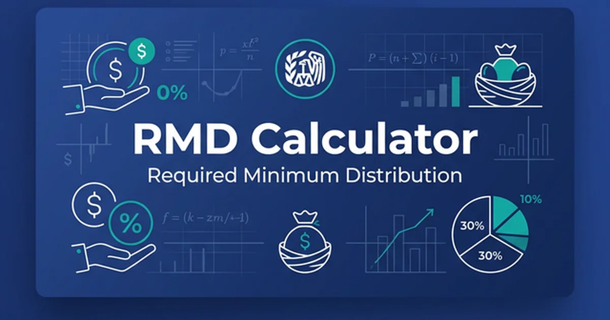 RMD Calculator: Required Minimum Distribution Calculator 2026